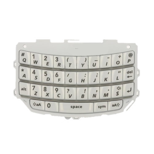 BlackBerry Torch 9800 Keyboard Keypad Replacement - White - Canadian ...