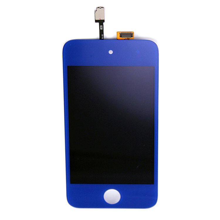 iPod Touch 4th Gen LCD Screen and Digitizer Assembly - Royal Blue ...