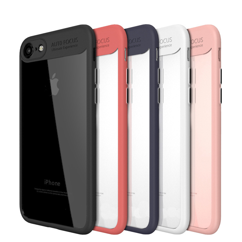iPhone 6 Auto Focus Ultimate Experience Clear Protective Case – Red ...