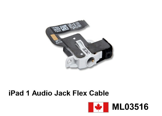 iPad 1G Audio Jack Flex Cable (3G Version) - Canadian Cell Parts Inc.