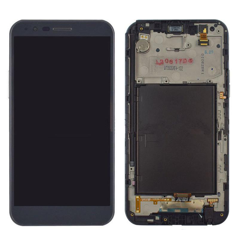 LG Stylo 3 Plus LCD Screen and Digitizer Assembly with Frame - Black ...