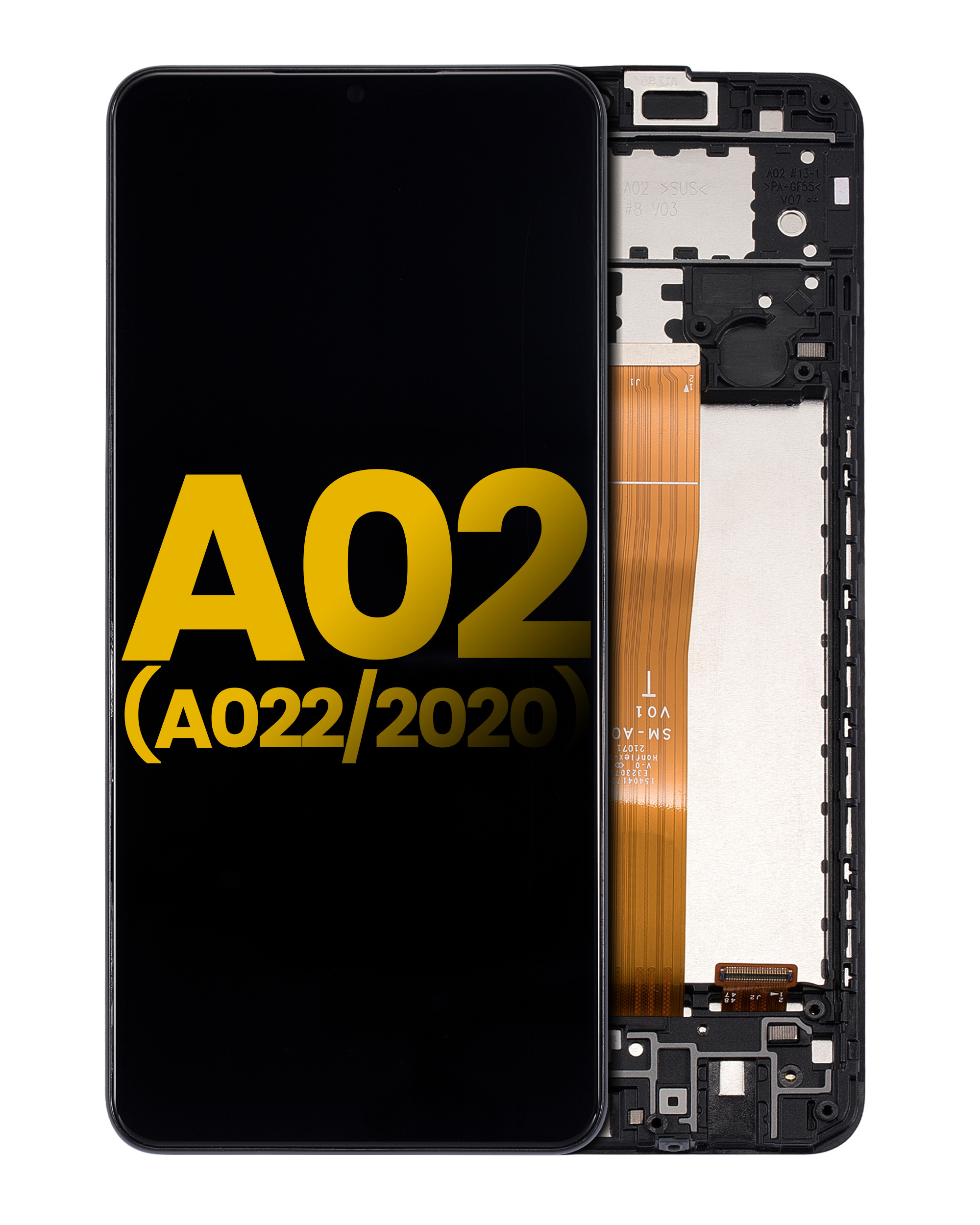 Samsung Galaxy A02 LCD Assembly with Frame - Canadian Cell Parts Inc.