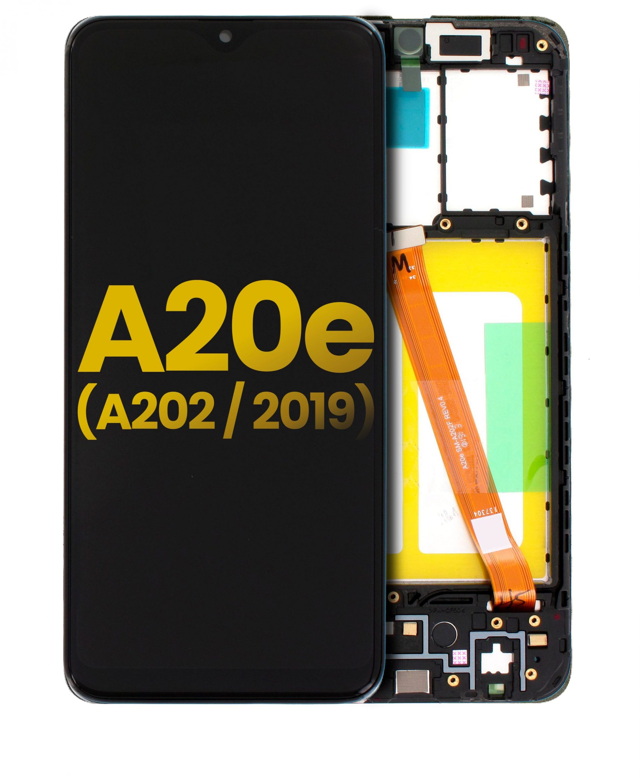 Samsung Galaxy A10e A20e LCD Assembly with Frame - Canadian Cell Parts Inc.