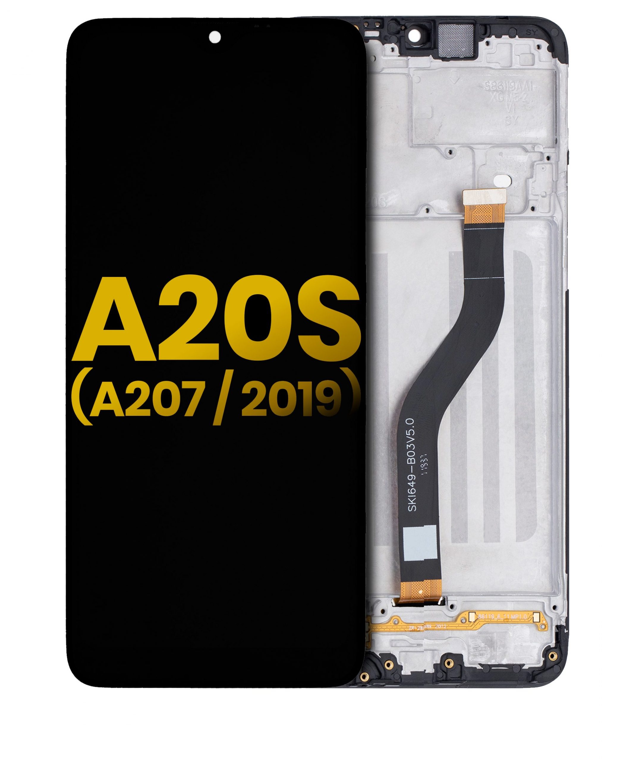 Samsung Galaxy A20s LCD Assembly with Frame - Canadian Cell Parts Inc.