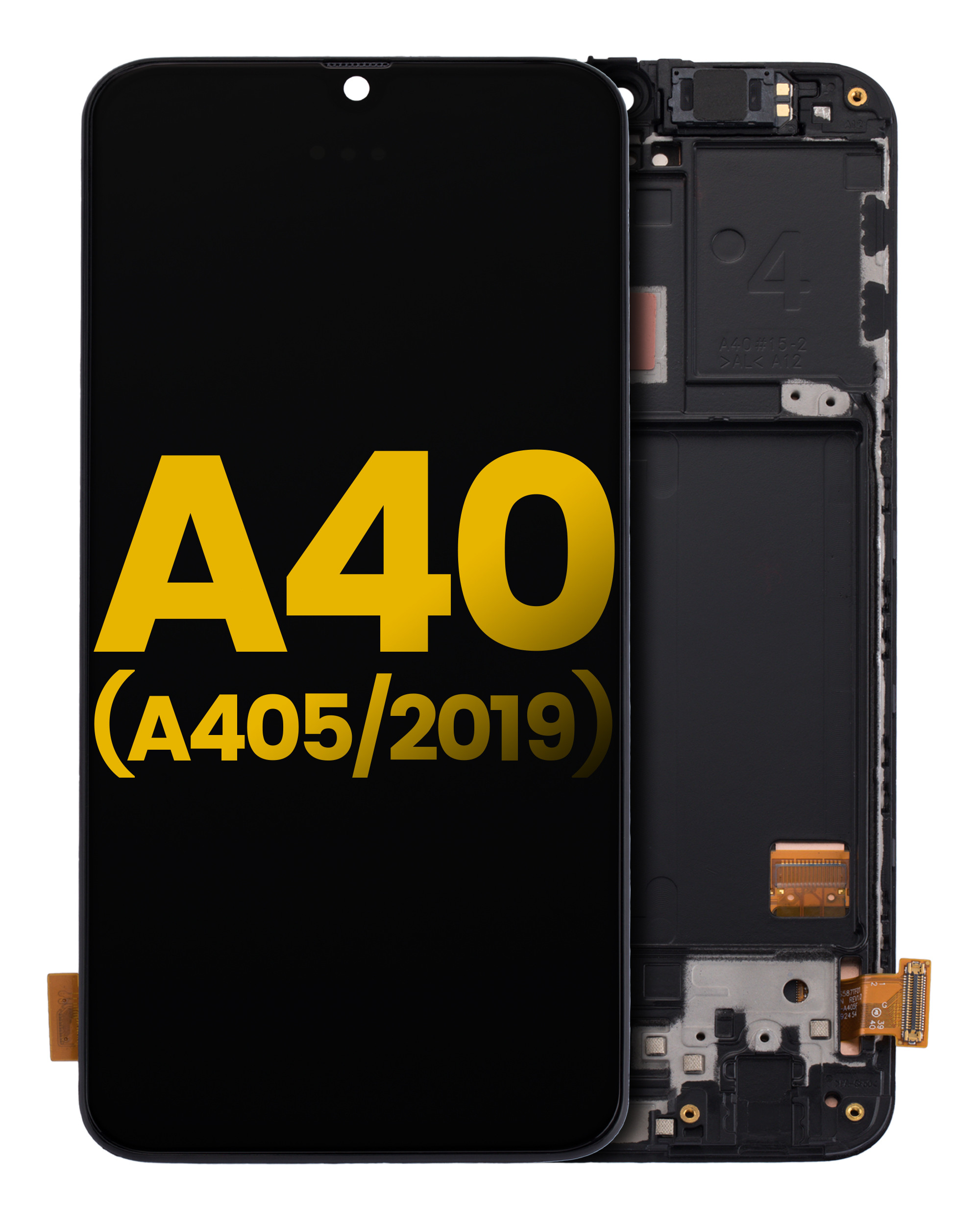 Samsung Galaxy A40 OLED Assembly with Frame - Canadian Cell Parts Inc.