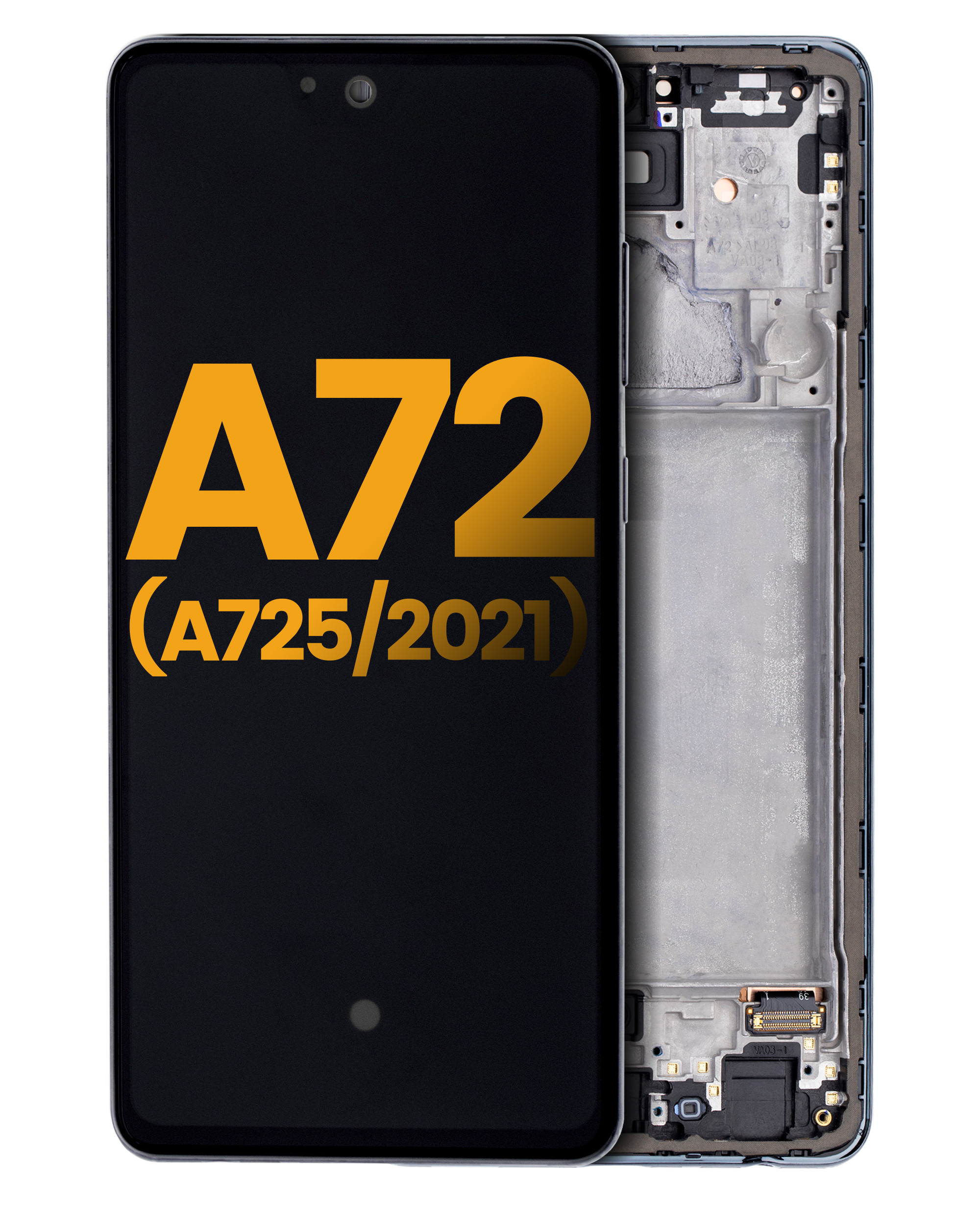 Samsung Galaxy A72 Oled Assembly With Frame Canadian Cell Parts Inc