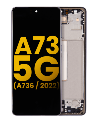 OLED Assembly With Frame Compatible For Samsung Galaxy A73 5G (A736 / 2022)