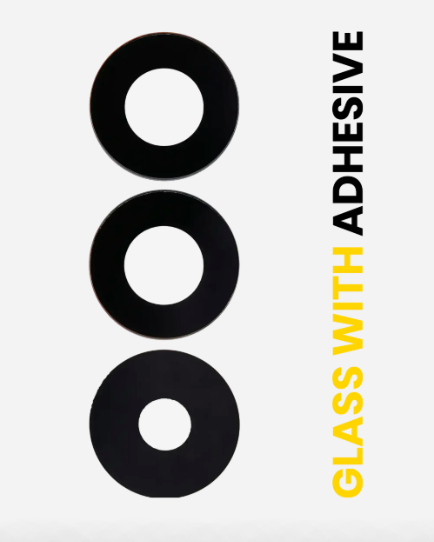 Back Camera Lens (Glass Only) With Adhesive Compatible For Samsung ...